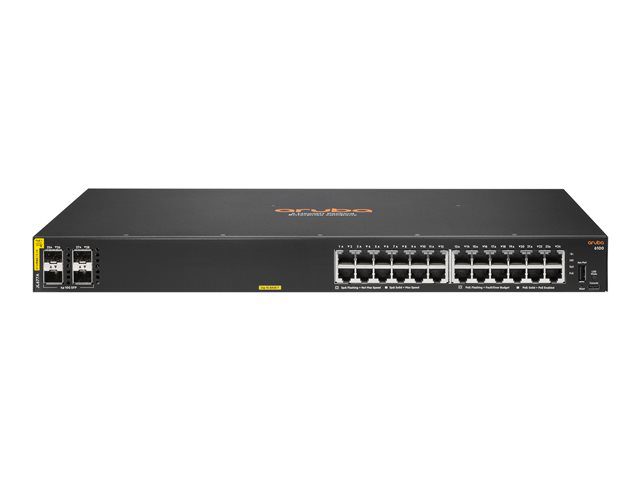 HPE Aruba 6100 24G Class4 PoE 4SFP+ - ZENTECH - Support & Technology